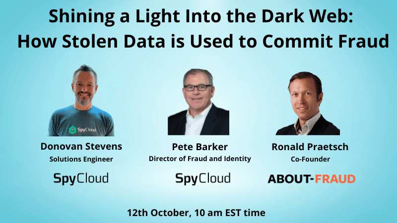 Shining a Light Into the Dark Web: How Stolen Data is Used to Commit ...